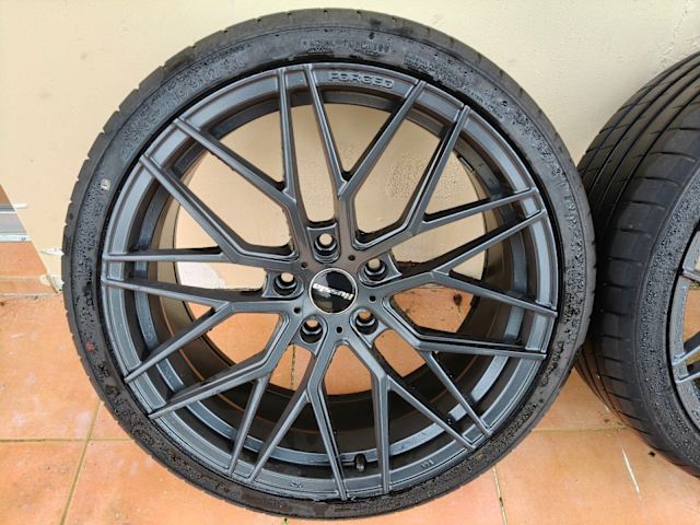 Hussla Rims and tyres 5x120 19x8.5 Fit vb-vz Holden Commodores | Wheels ...