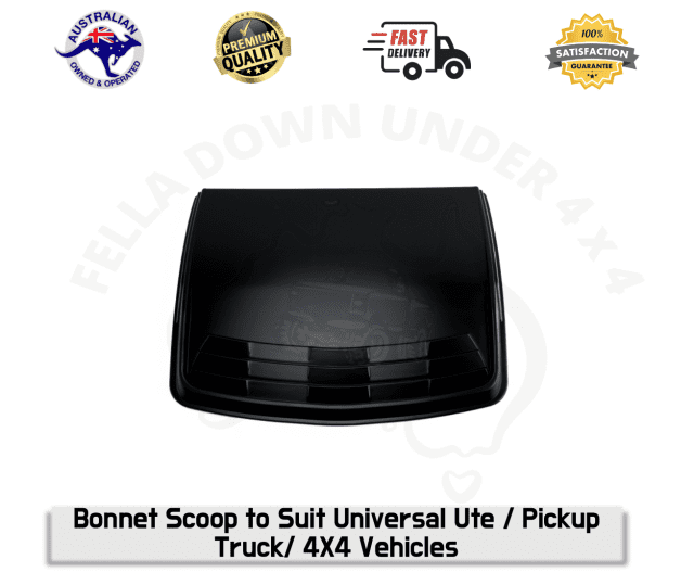 Universal Bonnet Scoop Hood CoverSuit UTE Pickup 4X4 Offroad Vehicle ...