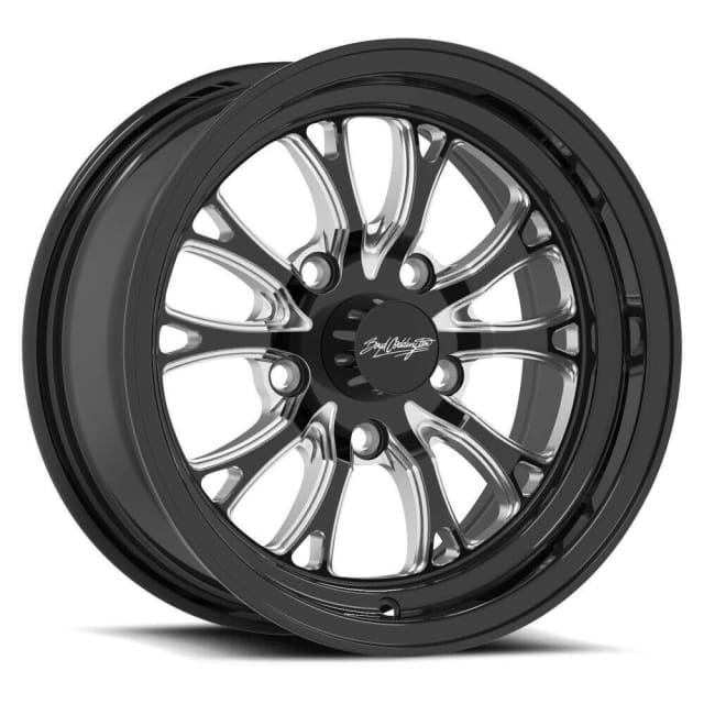 15 17 inch boyd bristol black milled pro street wheels ford chev hq ...