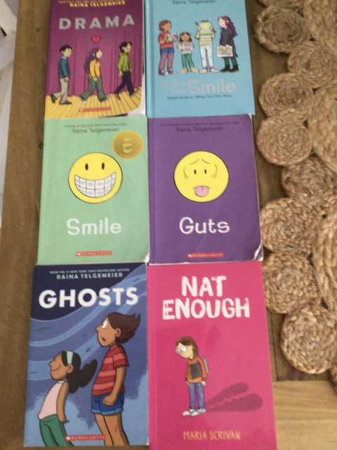 Graphic Novels Tweens Raina Telegemier Set Of 6 Books Graphic Novels In Aberglasslyn Nsw