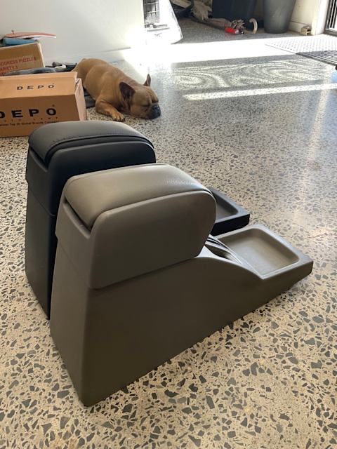 Double lid centre console suit RA RA7 rodeo, RC Colorado, Dmax | Other ...