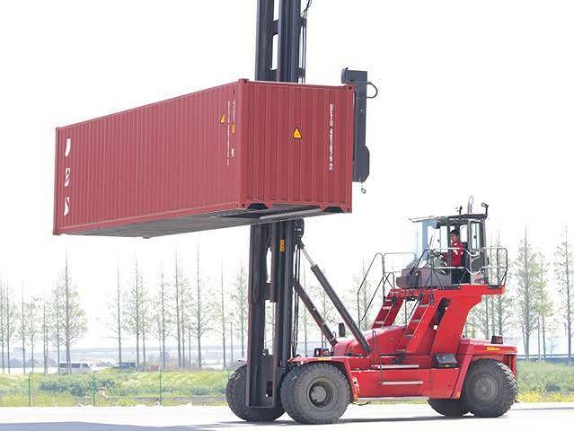 Kalmar Empty Container Forklift / Handler 7 High Stacker DCT90-45 ...