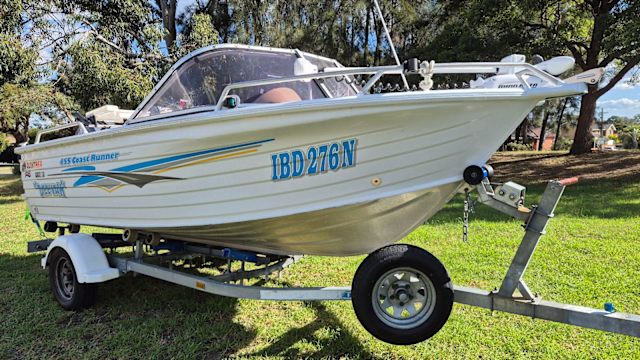Quintrex 455 CoastRunner | Motorboats & Powerboats | Gumtree Australia ...