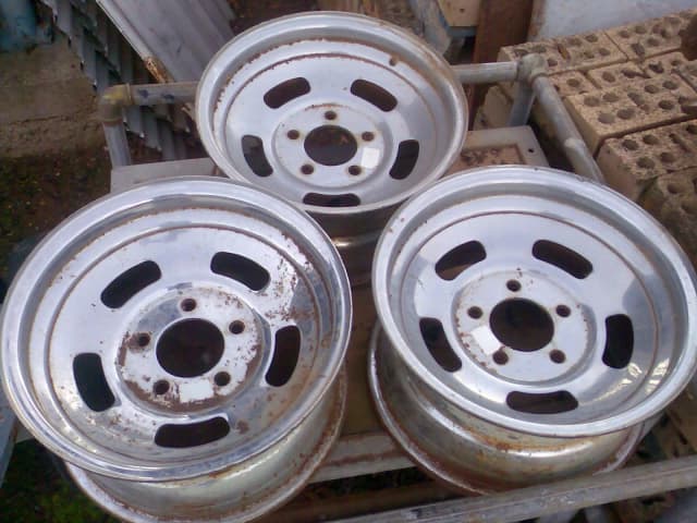 HQ - WB HOLDEN Stud Pattern Chrome Steel Wheels x 3 | Wheels, Tyres ...