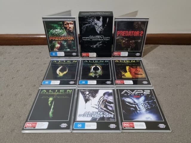 Alien Predator Total Destruction - The Ultimate DVD Collection | CDs ...