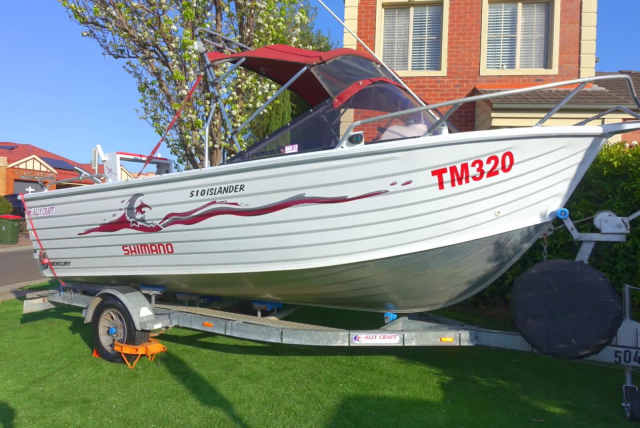 2004 Ally Craft 5.1m Aluminium Boat and Mercury 75hp Outboard ...