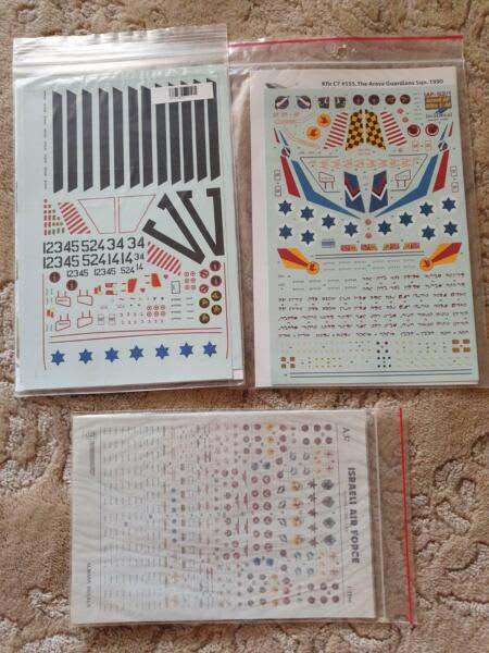 PLASTIC MODEL KITS - DECALS #2 FROM $12 to $17 EACH - Collectables in ...