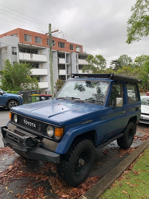 1986 Toyota LandCruiser RJ70 Bundera Deluxe Hardtop 2dr Auto 4sp 4x4 2 ...