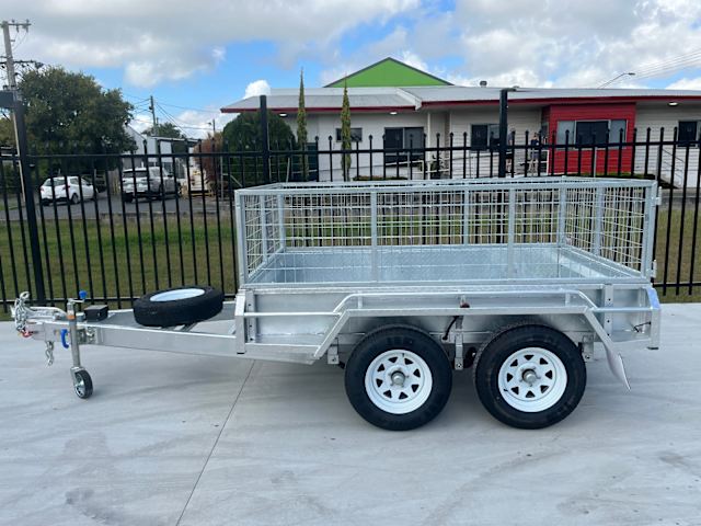 APT TRAILERS 8X5! 10X5! 10X6! GALVANISED TANDEM BOX TRAILERS ...