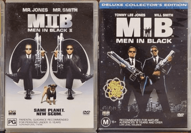 Men in Black DVD Bundle - Two DVDs - R4 - GUC - CDs & DVDs in Albion ...