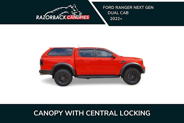 RAZORBACK UTE CANOPY - FORD RANGER NEXT GEN DUAL CAB | Auto Body parts ...