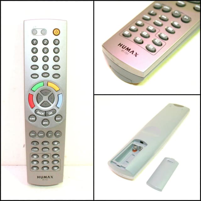 HUMAX RT-731 TV PVR Set Top Box Remote Control (Tested & Working ...