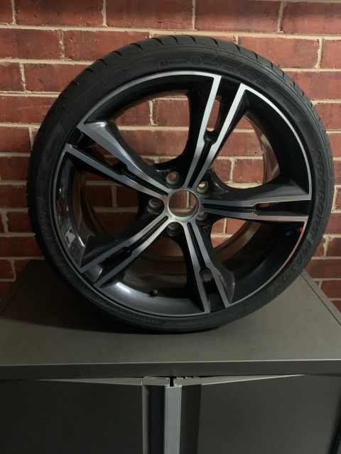 Genuine NOS FG GT FPV Wheel 19 x 9 Fitted with New SP Sport Tyre ...