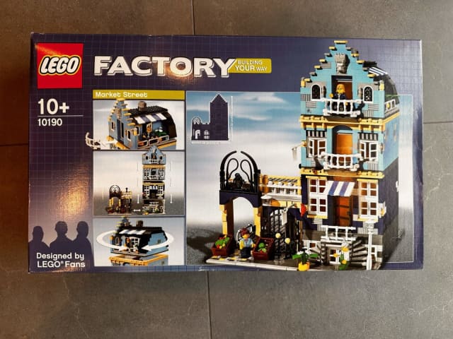 LEGO 10190 MARKET STREET * unopened, unplayed and sealed box | Pet ...