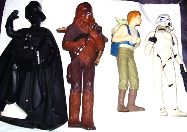 STAR WARS 10 INCH FIGURES $50 EACH CONSIDER OFFERS SEE PHOTOS ...