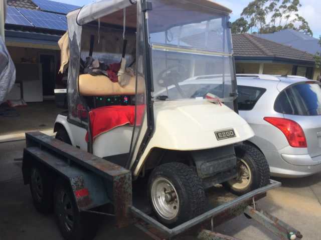 EZGO Golf Buggy and custom trailer - Golf in Lower King WA | Gumtree ...