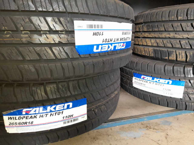 Falken wild peak tyres 265/60/18 H/T | Wheels, Tyres & Rims | Gumtree ...
