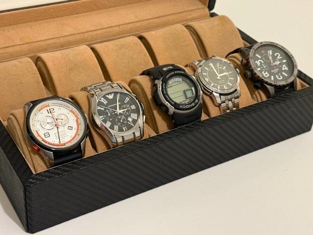 5 watches and watch box for sale - Watches in Canberra City ACT ...