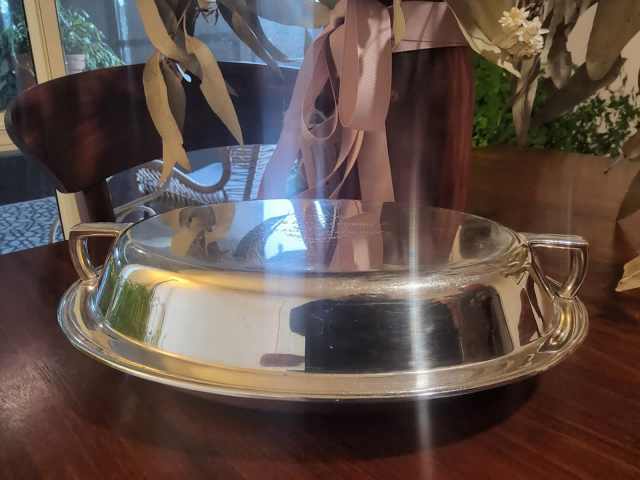 Antique Silverplate Lidded Serving Dish - Antiques in Theodore ACT ...
