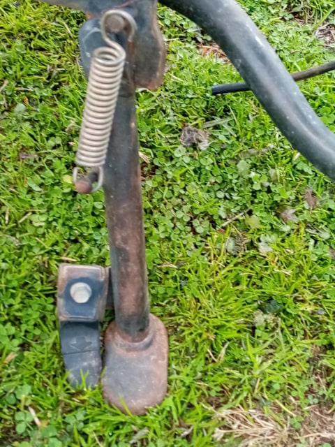 HONDA CT 110 POSTIE SIDE STAND CT110 2003 RH SIDE KICK STAND SIDESTAND ...