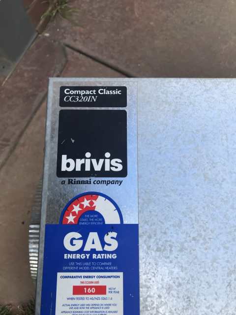 Brivis compact gas ducted heater - Air Conditioning & Heating in Noble ...