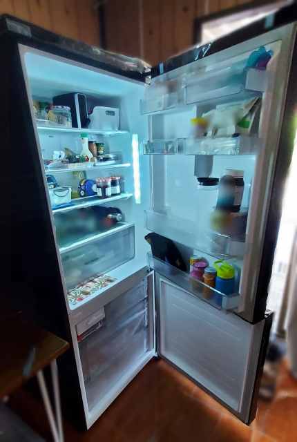 LG bottom mount fridge freezer dark graphite GB450UMBLX - Fridges ...