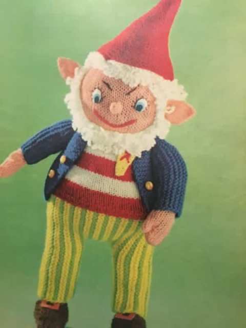 NODDY: BIG EARS knitting pattern. Original 1962 pattern not a copy ...