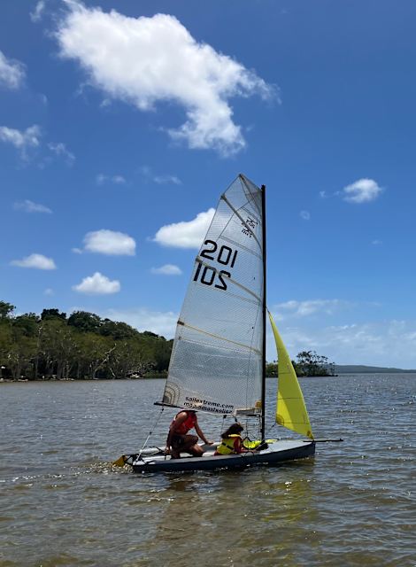 Super fun, indestructible X3 skiff style sailing dinghy with trailer ...