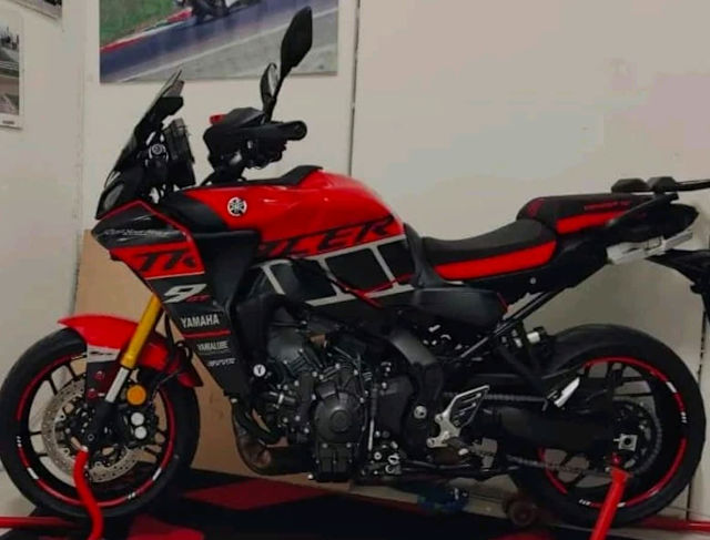 YAMAHA TRACER 9 REDLINE SE GT FACTORY RACING GRAPHIC DECALS ...