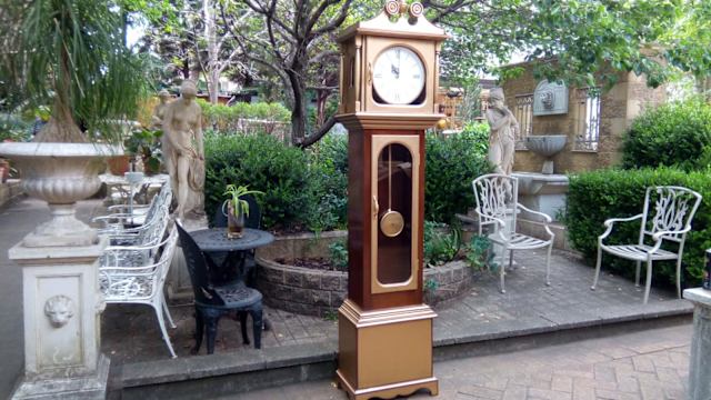 UI 210 CM GRAND FATHER CLOCK ANTIQUE ACURATE QUARTS TIME MOD - Antiques ...