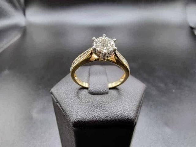 9K 0.49ct Diamond Engagement Ring (71286) - Women's Jewellery in ...