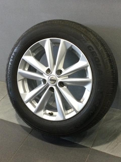 NISSAN X-TRAIL 17” GENUINE ALLOY WHEELS & TYRES DUALIS QASHQAI | Wheels ...