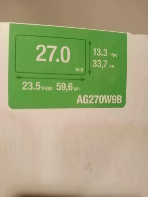 27 inch genuine unopened 3m glare reducing screen see codes on pics ...