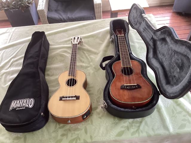 Two tenor ukuleles with cases - Other Musical Instruments in Wyoming ...