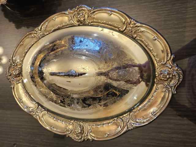 Genuine Silver Antique Serving Ware Oval - Antiques in Queanbeyan ACT ...