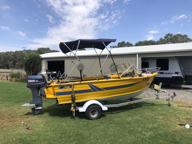 Boat savage ranger 430 | Motorboats & Powerboats | Gumtree Australia ...