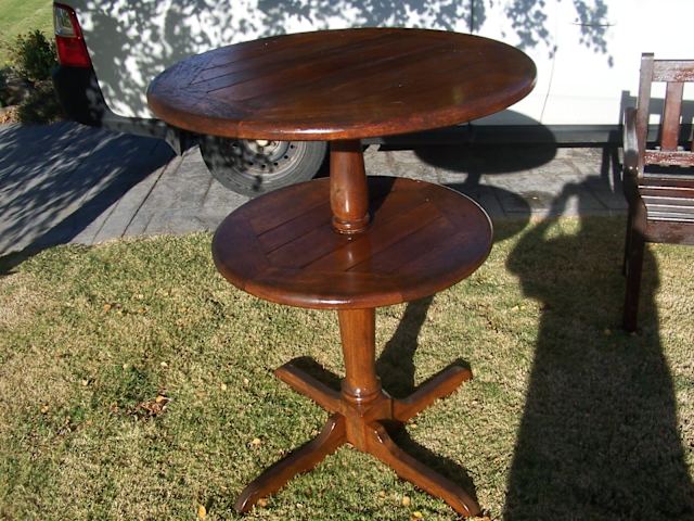 BAR TABLE ( OZ made by SUNCOAST from MERBAU ) - Outdoor Dining ...