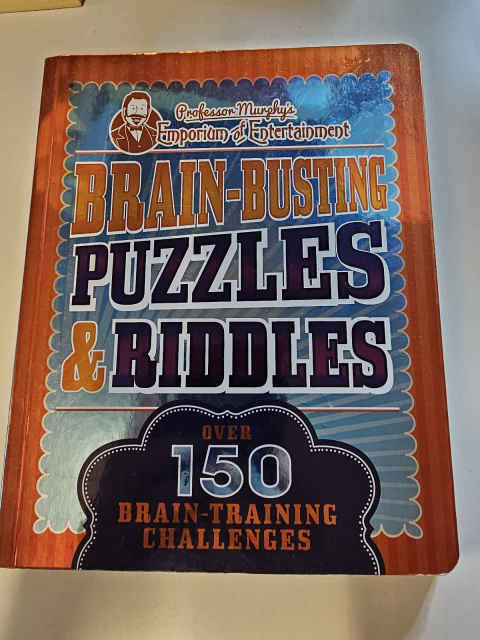 Brain Busting Puzzles & Riddles By Professor Murphy *C5 - Nonfiction ...