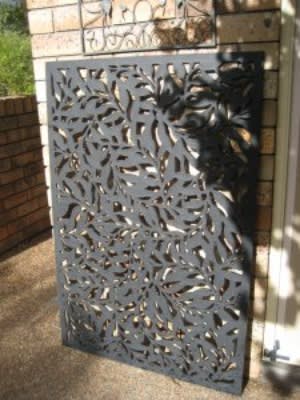 Privacy screen 1200 x 800mm black - Building Materials in Maitland NSW ...