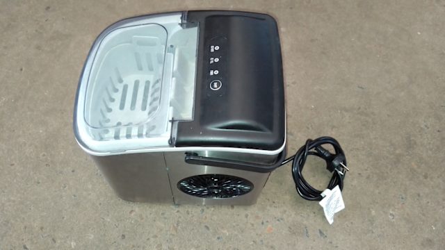 1x like new stainless steel Simple Deluxe Ice Maker Machine HZB-12sh ...