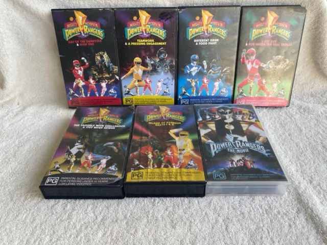 Mighty Morphin Power Rangers VHS Bundle - CDs & DVDs in Claremont ...
