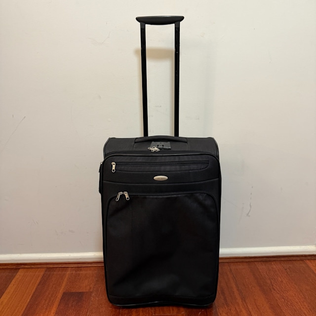SAMSONITE 62CM MEDIUM SOFT CASE WHEELED TRAVEL SUITCASE LUGGAGE BAG ...