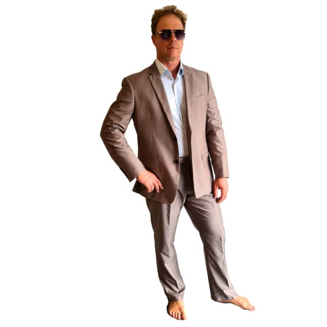 Anthony De Mano Mens Wool Suit - Jacket Size 42 - Waist Size 92 ...