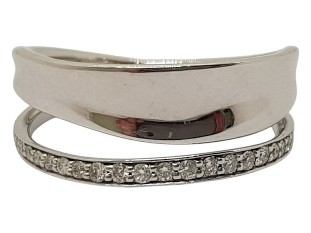 Georg Jensen Marcia Ring Silver Ladies Ring Size R - Women's Jewellery ...