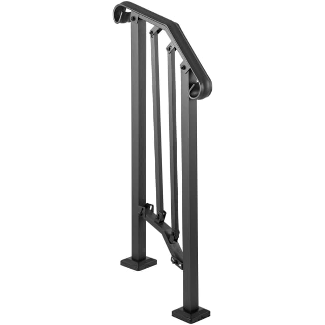 1-2 Steps Handrail Outdoor Stairs Outdoor Handrail Step Handrail ...