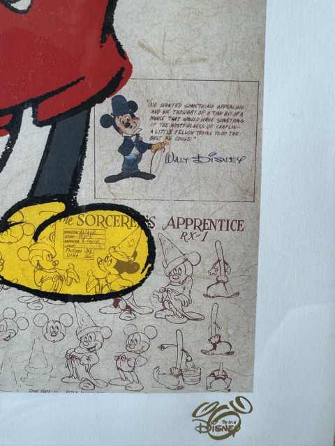 Mickey Mouse Limited Edition Print by Ralph Kent | Art | Gumtree ...