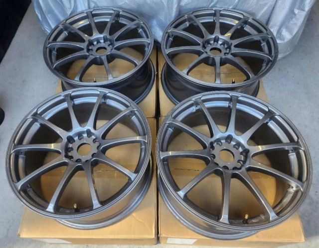 BARGAIN! HALF PRICE! Ultrex RS Wheels Gunmetal - 18x8 - 5x100/5x114 ...