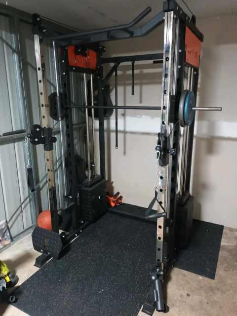 SmartFit M1 130kg Smith Machine Home Gym Power Rack Machine - Gym ...