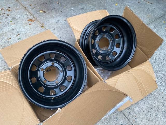 Landcruiser 70 Series Track Correction Offset Steel Rims 16x8 (pair ...