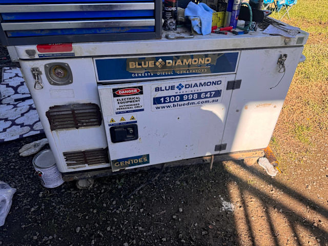 “FLOOD DAMAGED” 10kva diesel generator | Construction Equipment ...